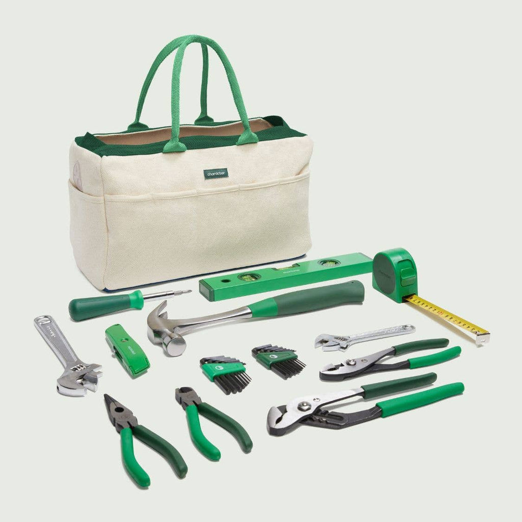 Character - The Carry-All Set (Tool Bag & 13 Tools): Character Blue ...