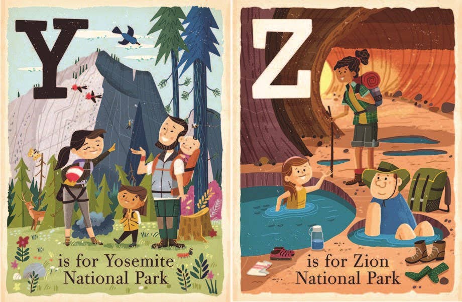 Gibbs Smith - B is for Bison; A National Parks Alphabet – Cabin Fever ...